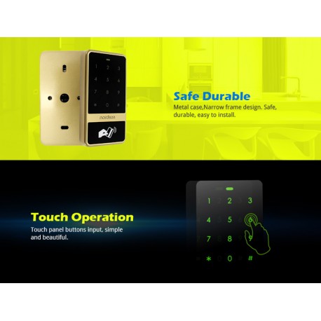Touch Keypad Access Weatherproof with RFID
